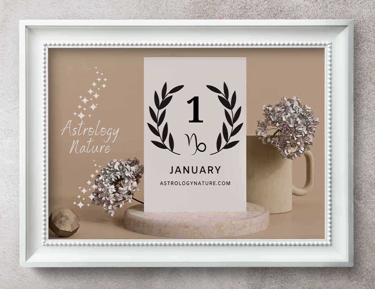 Stellar Nature: The January 01 Zodiac Sign - Astrology Nature
